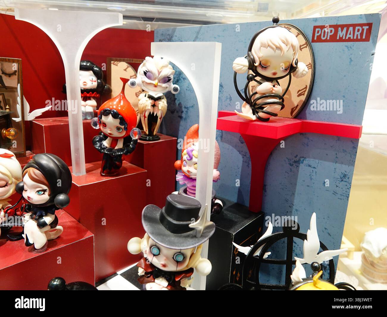 Customers select products at a Pop Mart store in Yichang City, central ...