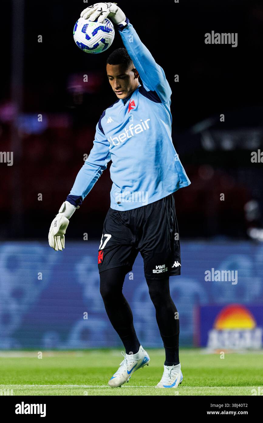 Sao Paulo, Brazil - June 12: Goalkeeper Pablo Cardoso of Vasco during ...