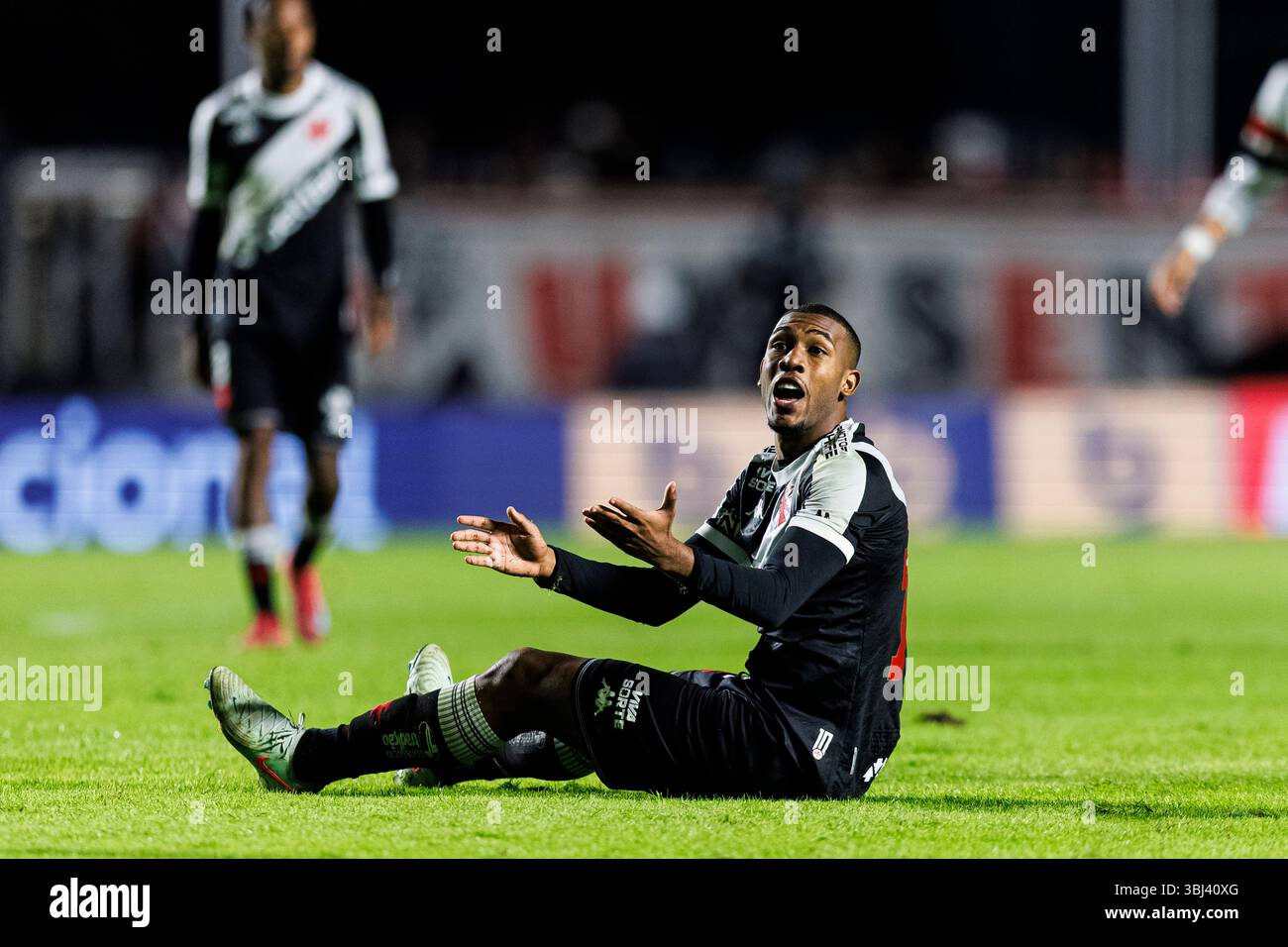 Sao Paulo, Brazil - June 12: Rayan Rocha of Vasco reacts during the ...