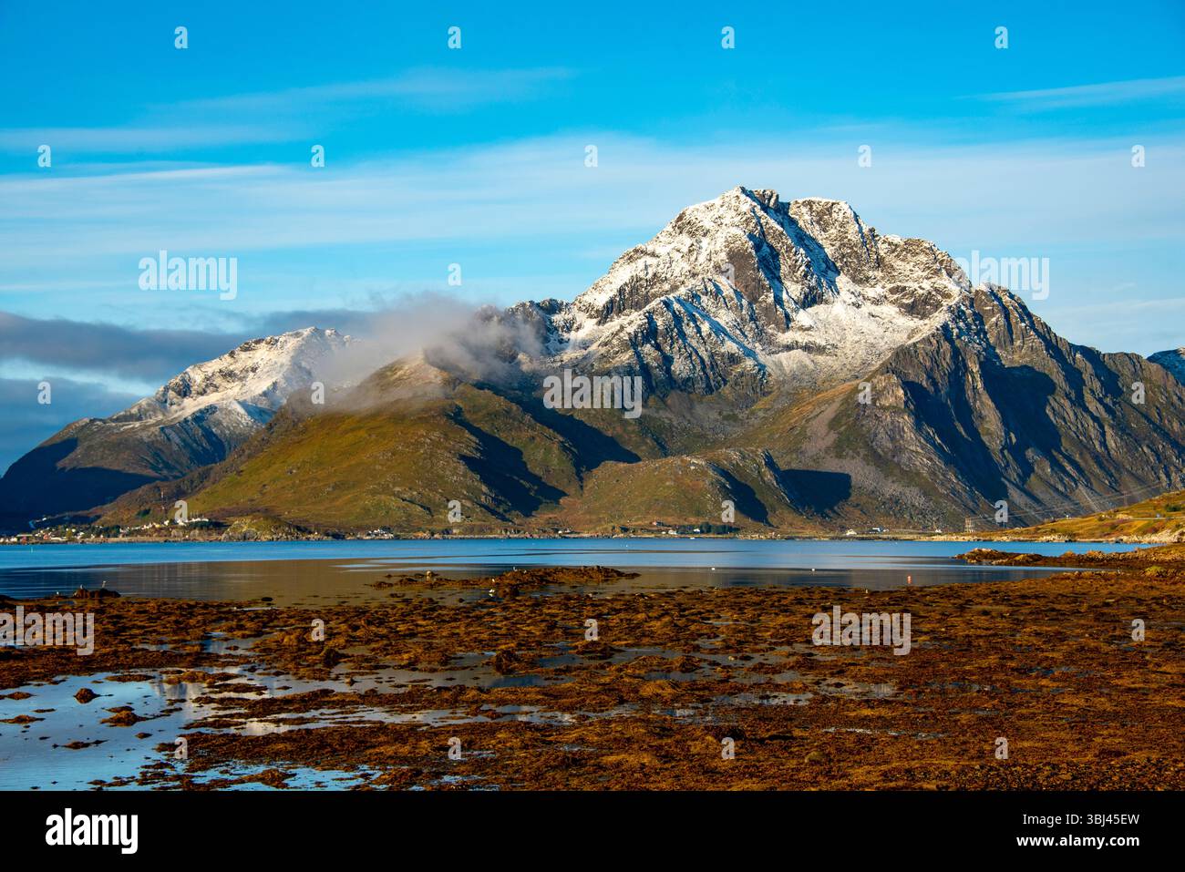Moskenes Island (Moskenesoya) in Lofoten - Norway Stock Photo - Alamy