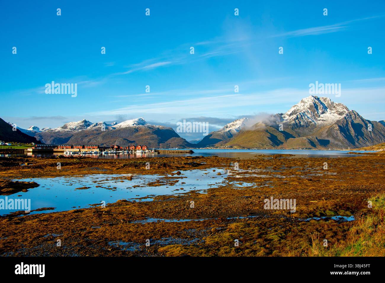 Moskenes Island (Moskenesoya) in Lofoten - Norway Stock Photo - Alamy