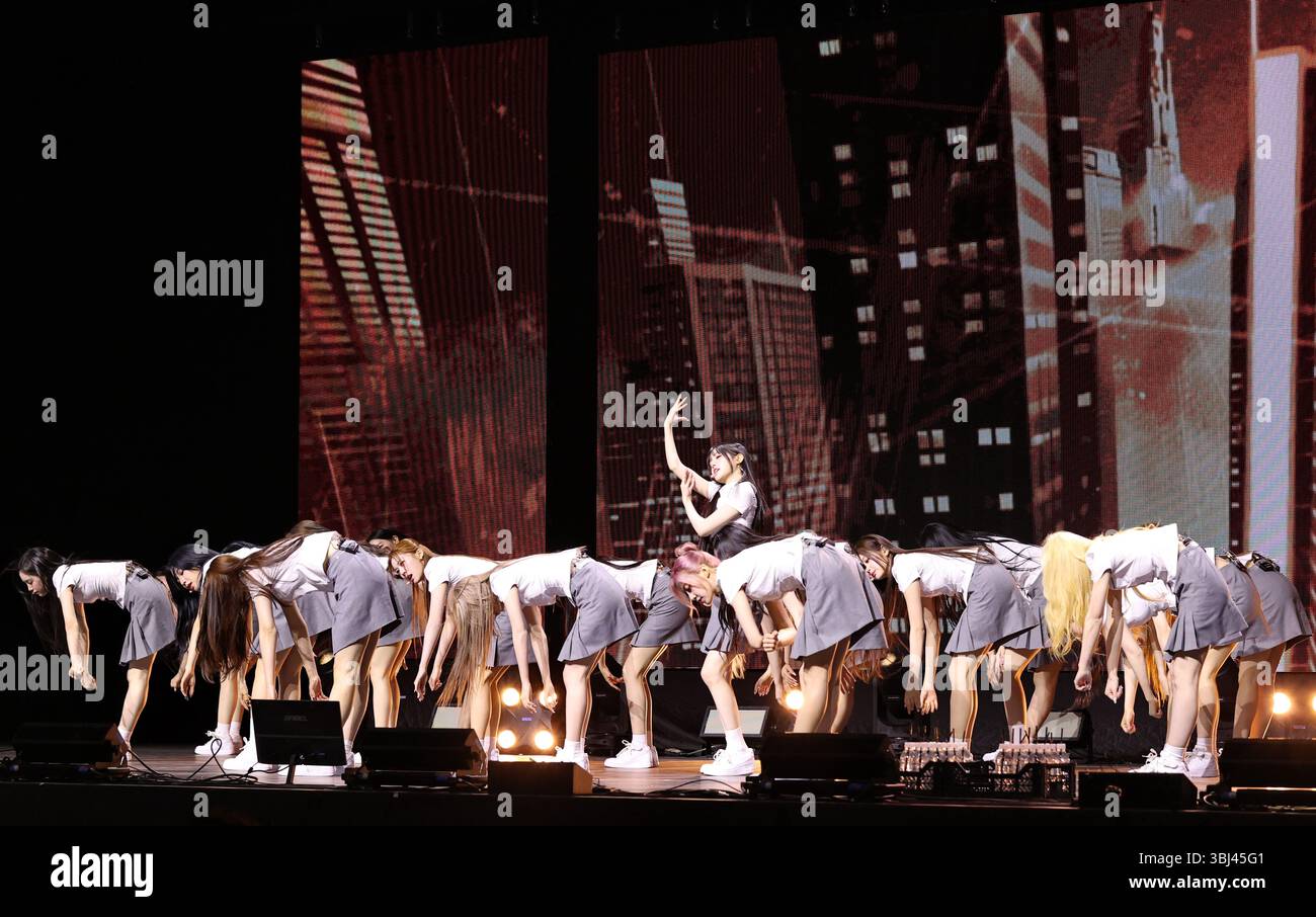 13th June, 2025. S. Korean girl group TripleS South Korean girl group ...