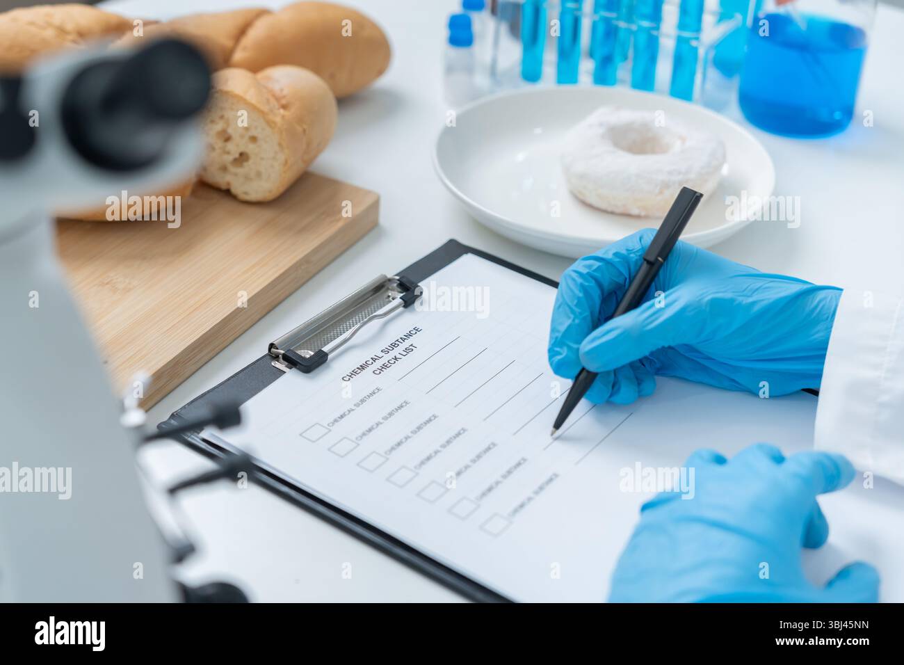Chemical substance check list for chemical food residues in laboratory ...