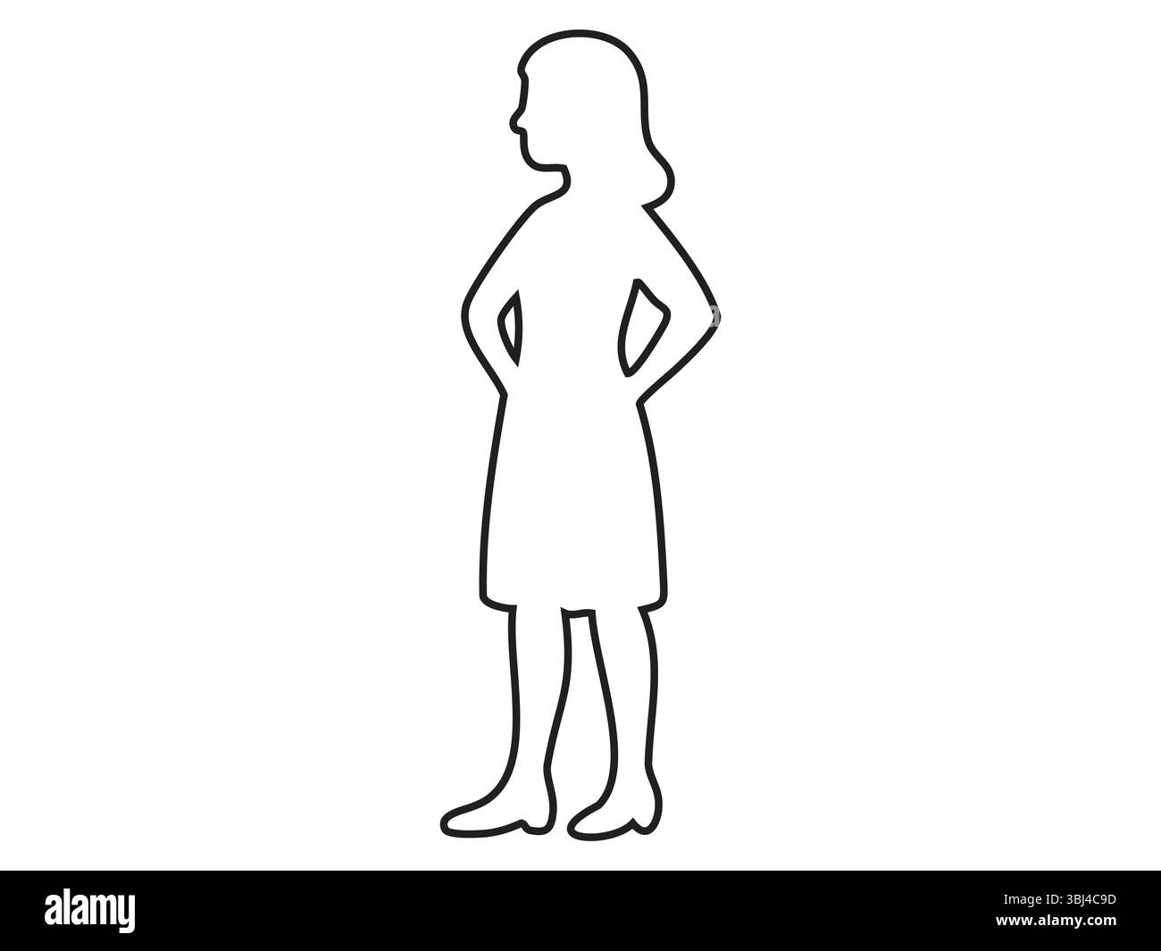 Composed posture Black and White Stock Photos & Images - Alamy