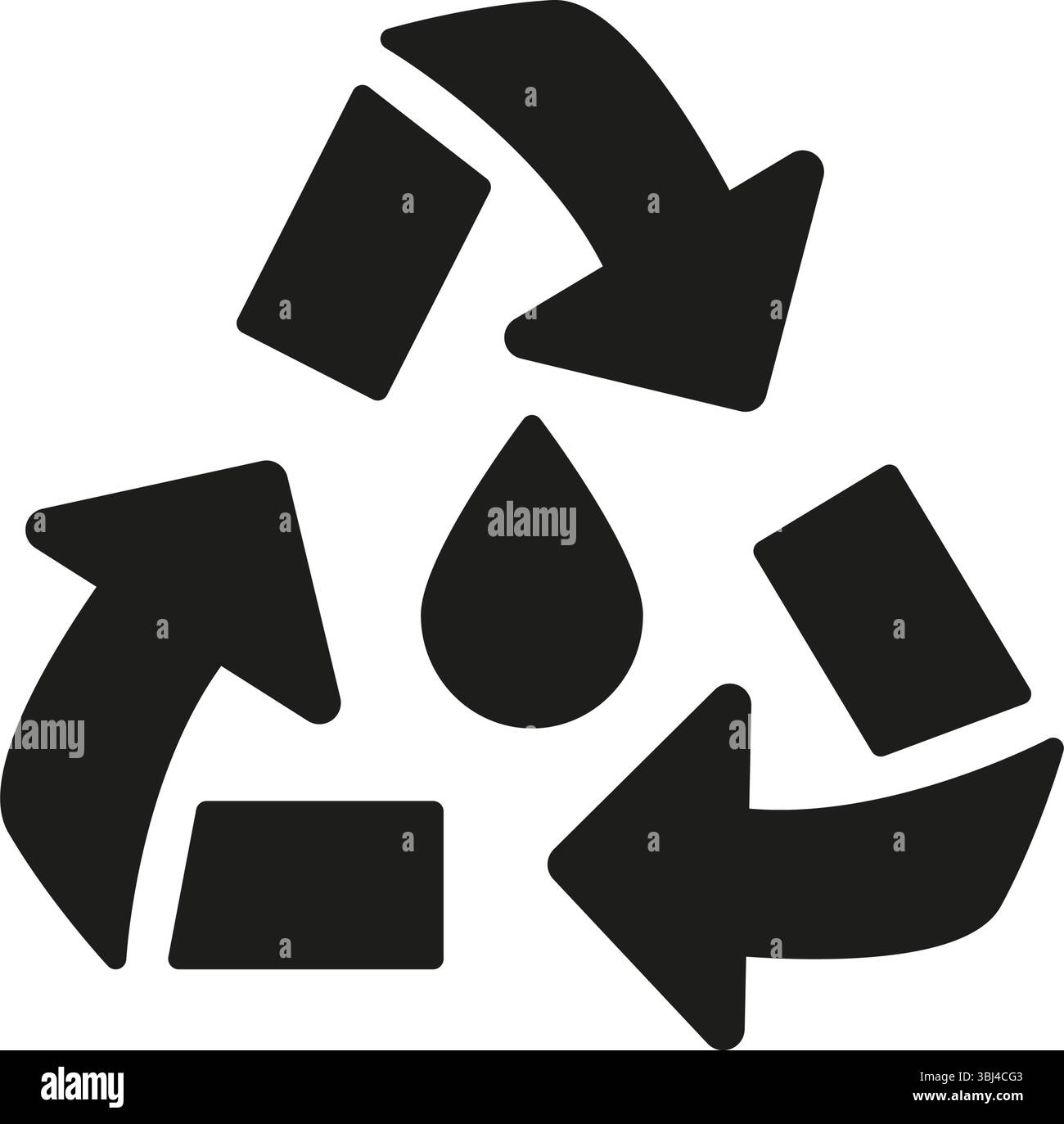 Solid waste reduction Stock Vector Images - Alamy