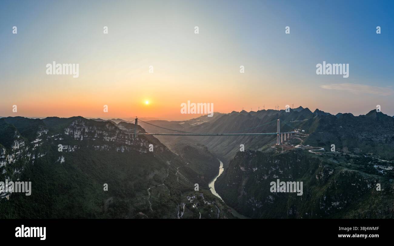 (250613) -- GUANLING, June 13, 2025 (Xinhua) -- This aerial panoramic ...