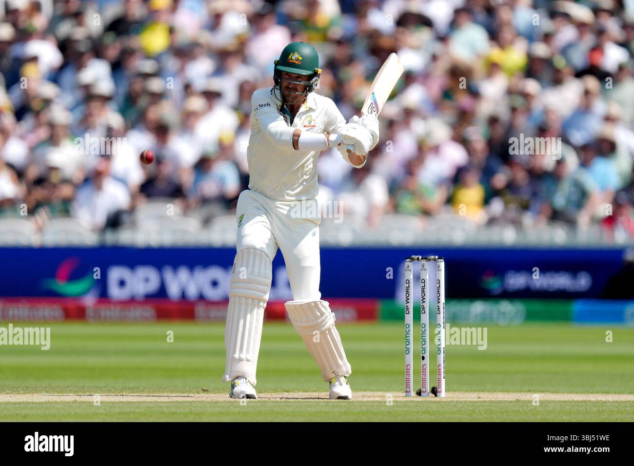 Australia's Mitchell Starc during day three of the ICC World Test ...