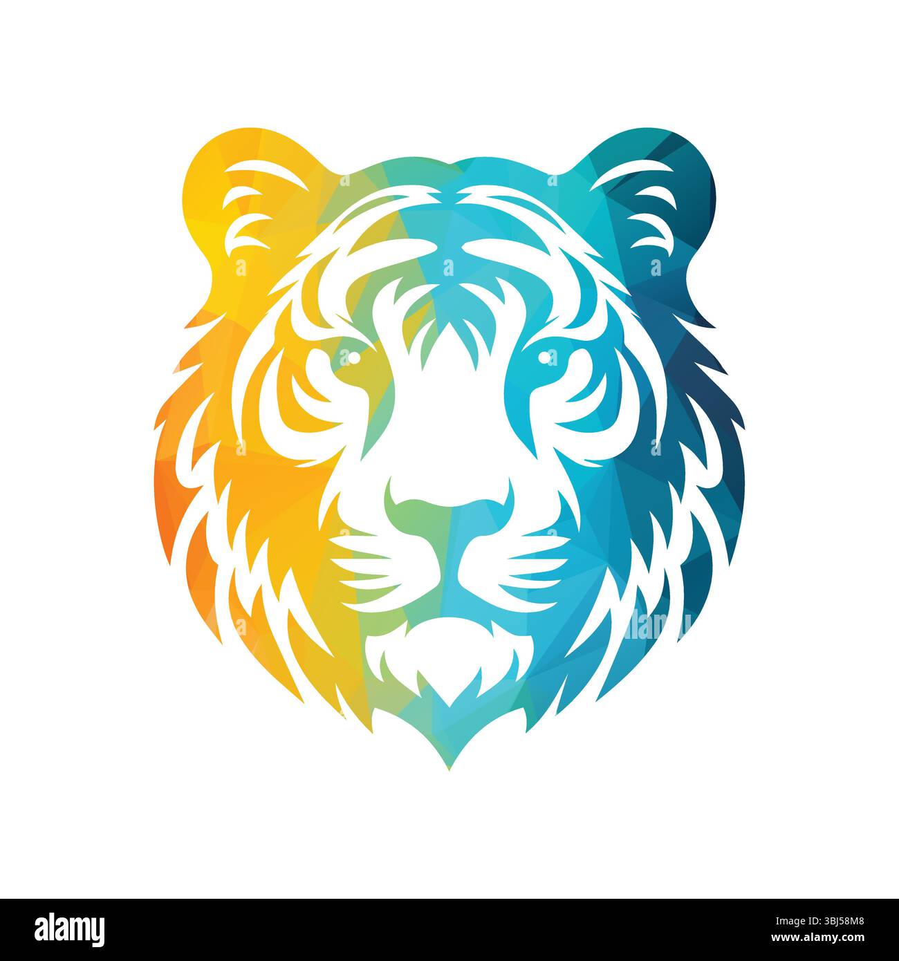 Roaring tiger logo design vector illustration Stock Vector Image & Art ...