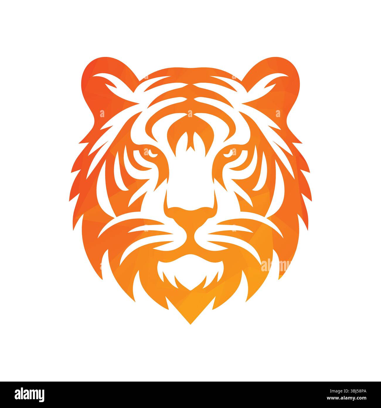 Roaring tiger logo design vector illustration Stock Vector Image & Art ...