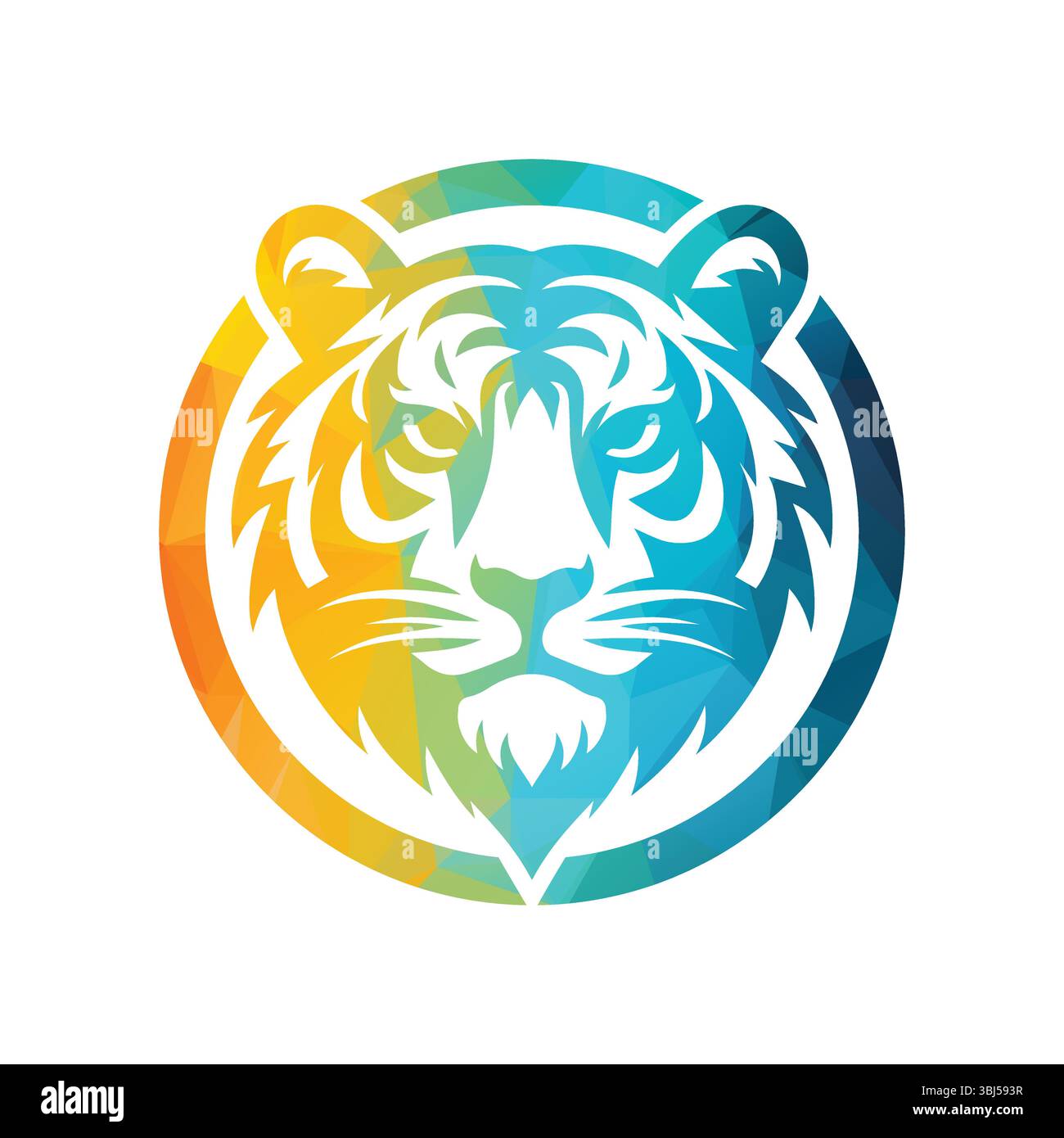 Roaring tiger logo design vector illustration Stock Vector Image & Art ...
