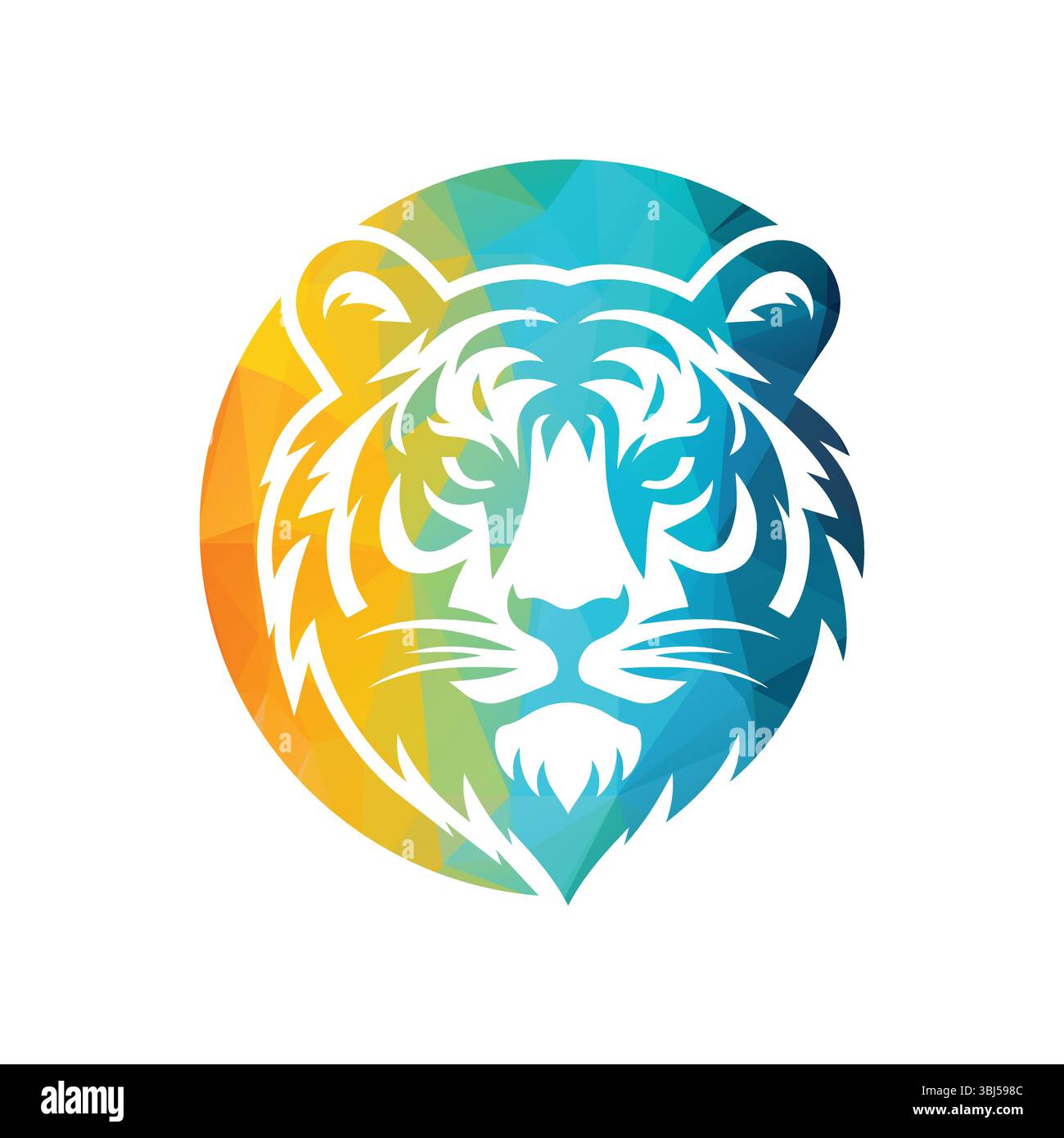 Roaring tiger logo design vector illustration Stock Vector Image & Art ...