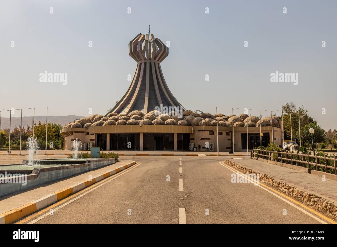 Halabja Monument And Peace Museum, memorial of the chemical attack in ...