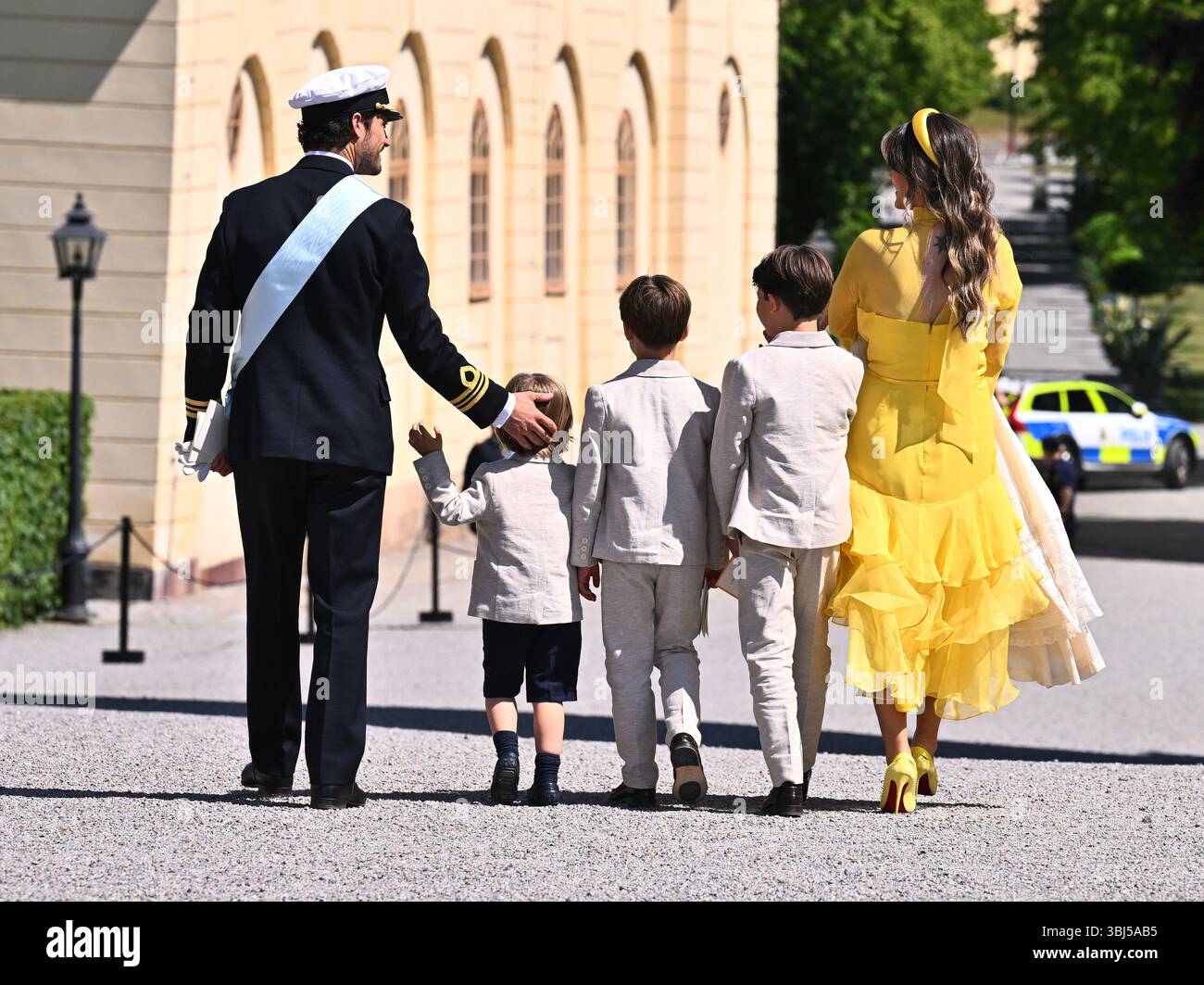 Stockholm, Sweden. 13th June, 2025. Prince Carl Philip, Prince Julian ...