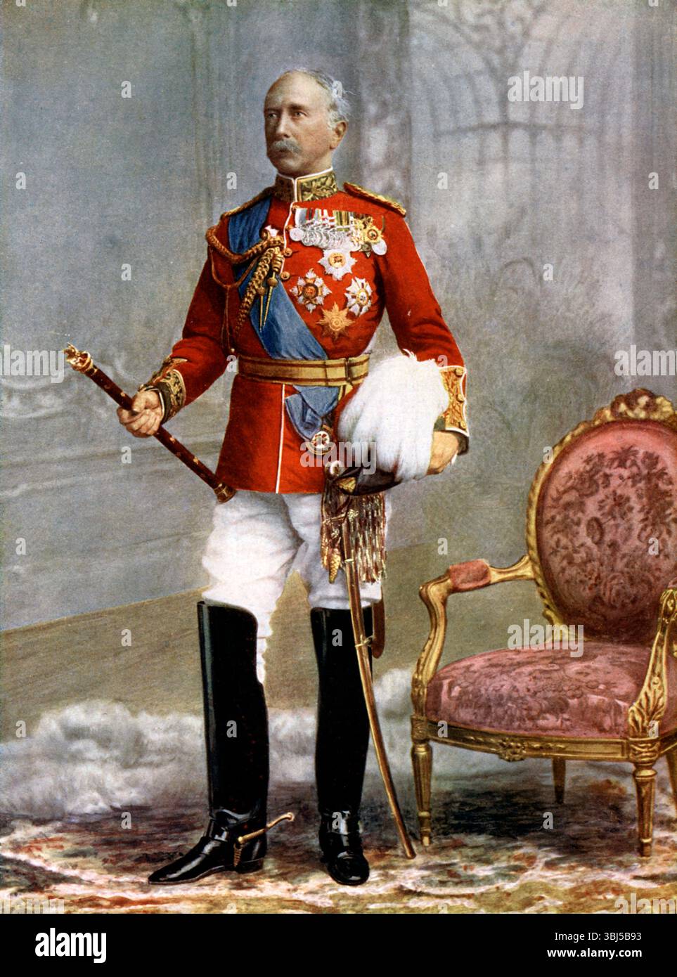 Field-Marshal Viscount Wolseley, KP, GCB, 1900. Commander-in-Chief of ...