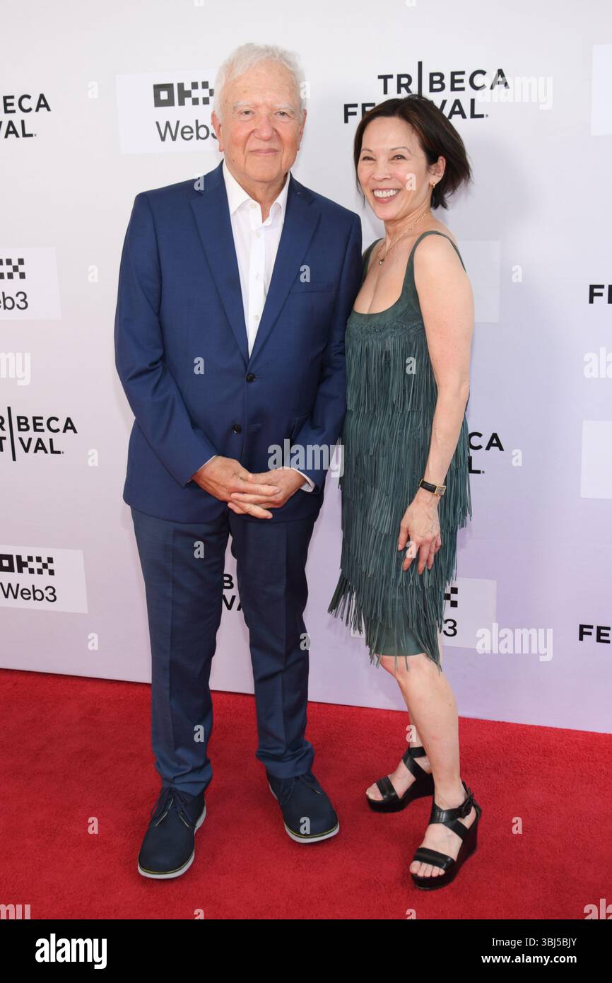 New York, USA. 12th June, 2025. Victor Neufeld and Muriel Pearson ...