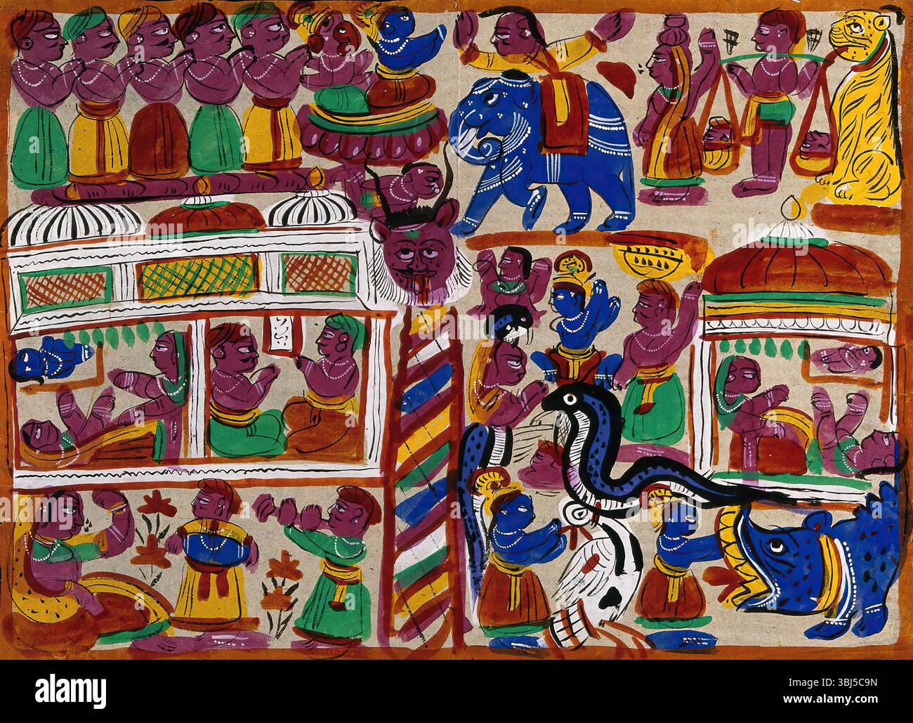 Events in Krishna's life. Additional Info: Life of Krishna as foretold ...