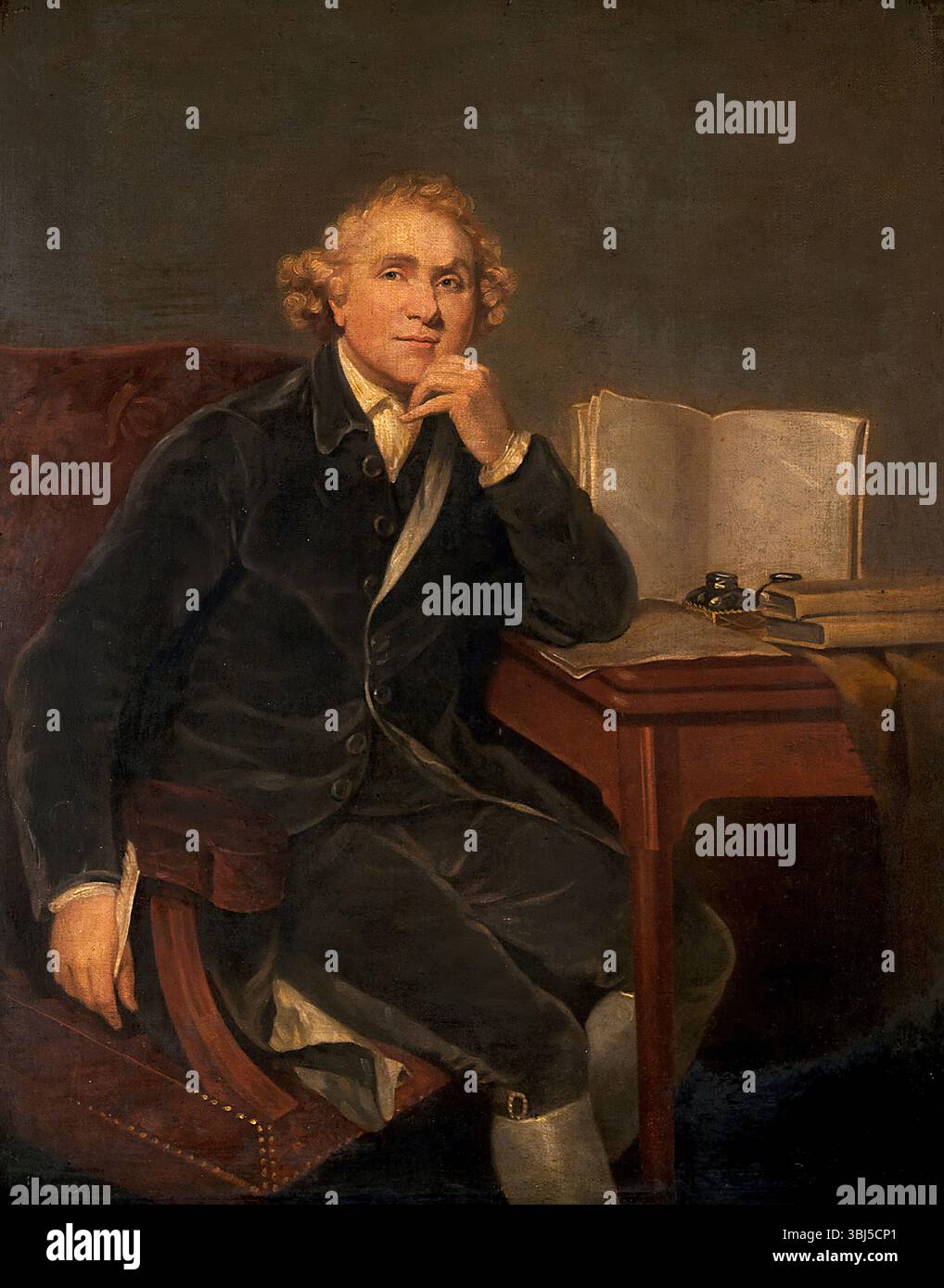 John Hunter (1728-1793), surgeon and anatomist Stock Photo - Alamy