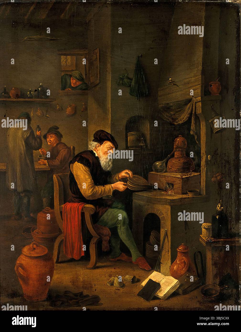 David the younger alchemist hi-res stock photography and images - Alamy