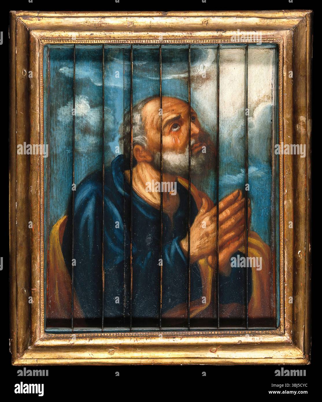 Saint Peter penitent, c16th-17th century Stock Photo - Alamy