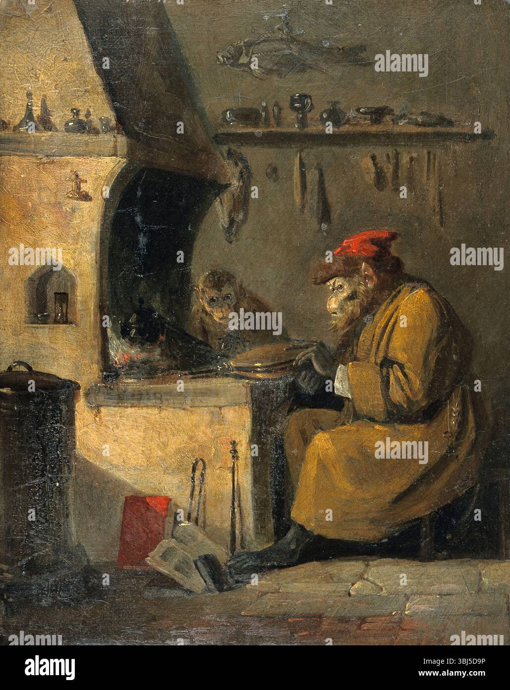 Monkey experimental laboratory hi-res stock photography and images - Alamy