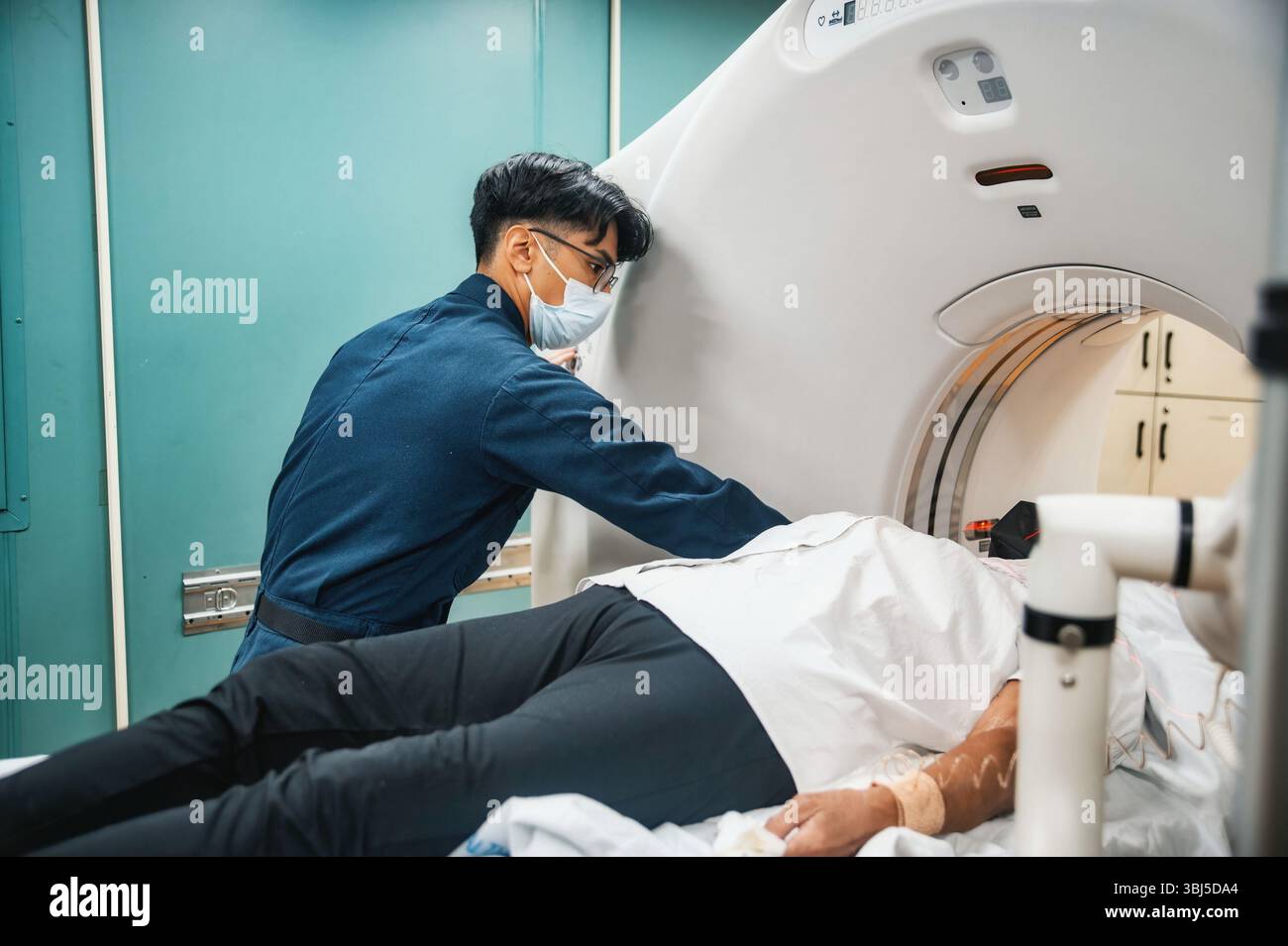 Puerto Princesa, Philippines - August 4 2022: A medical professional ...