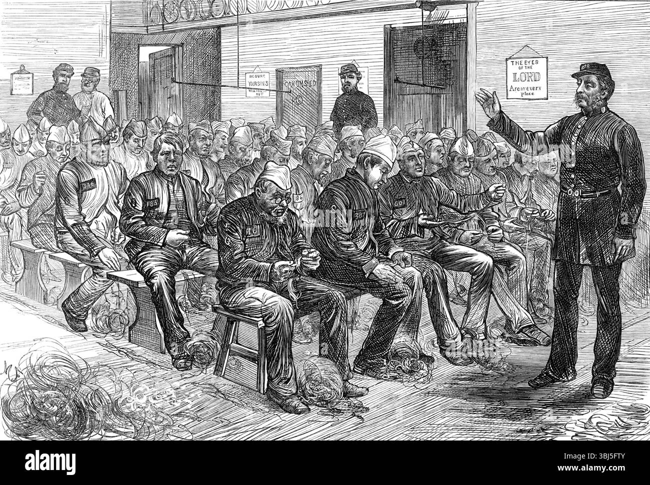 Prisoners under guard britain hi-res stock photography and images - Alamy