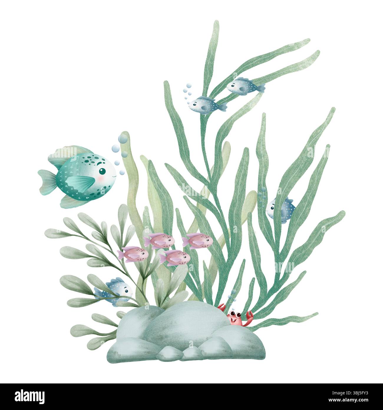 Coral reef blue ocean Cut Out Stock Images & Pictures - Alamy