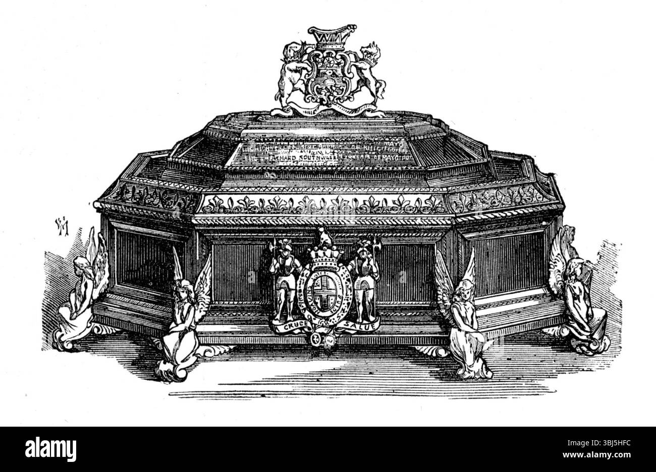 Casket presented to Lady Mayo by the Rajah of Kappoorthulla, 1874. The ...