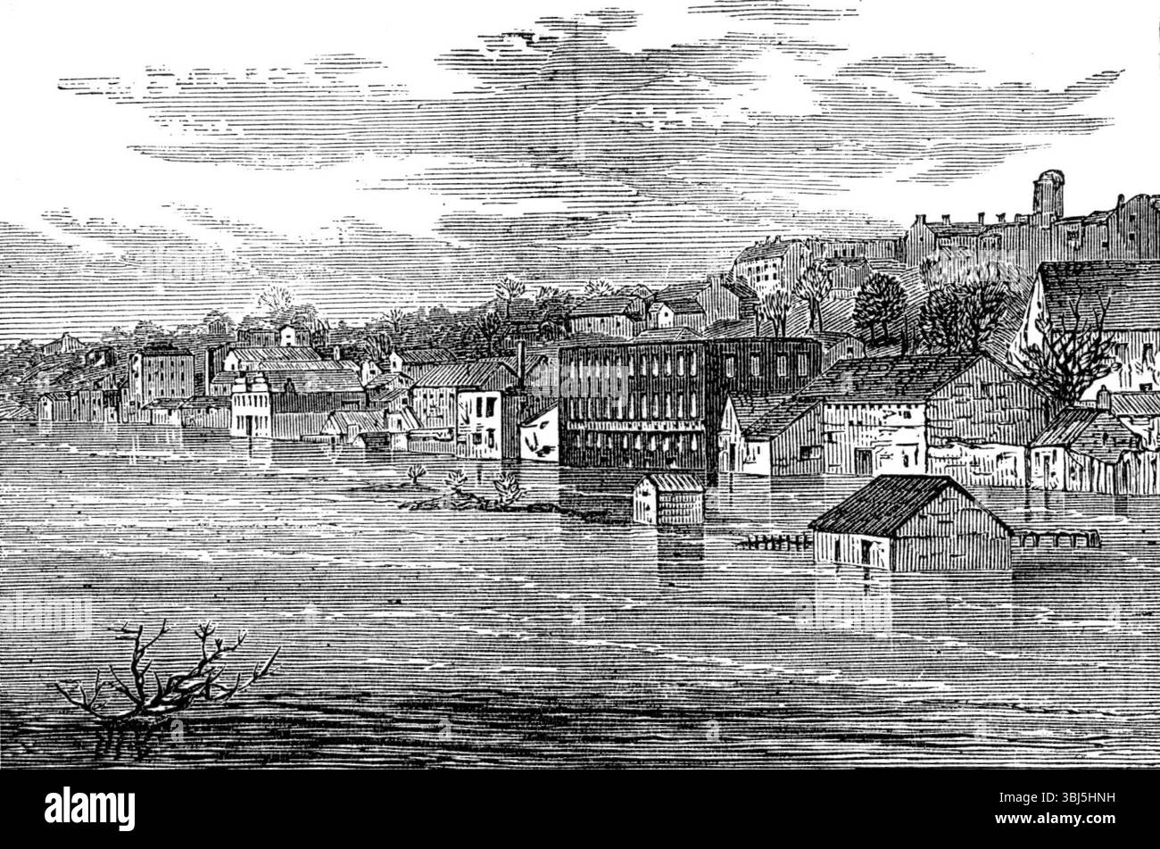 Inundations in the United States: Front-Street, Clarksville, Tennessee ...