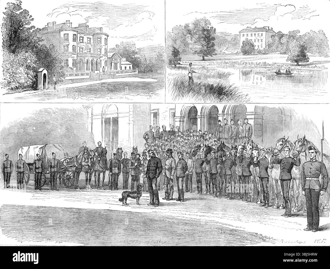 The State of Ireland: a gentleman's residence in 1881. 'The district ...