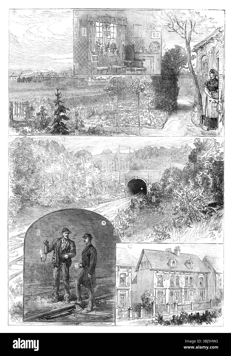 Balcombe road, near horley. hi-res stock photography and images - Alamy