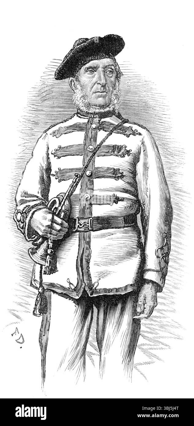 The Scottish Volunteers: Bugler W. Balmer, aged 80, Border Rifles, late ...
