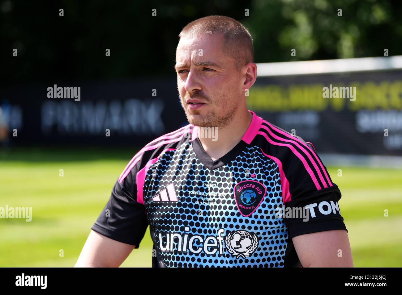 World XI's Dermot Kennedy during a training session at Champneys Tring ...