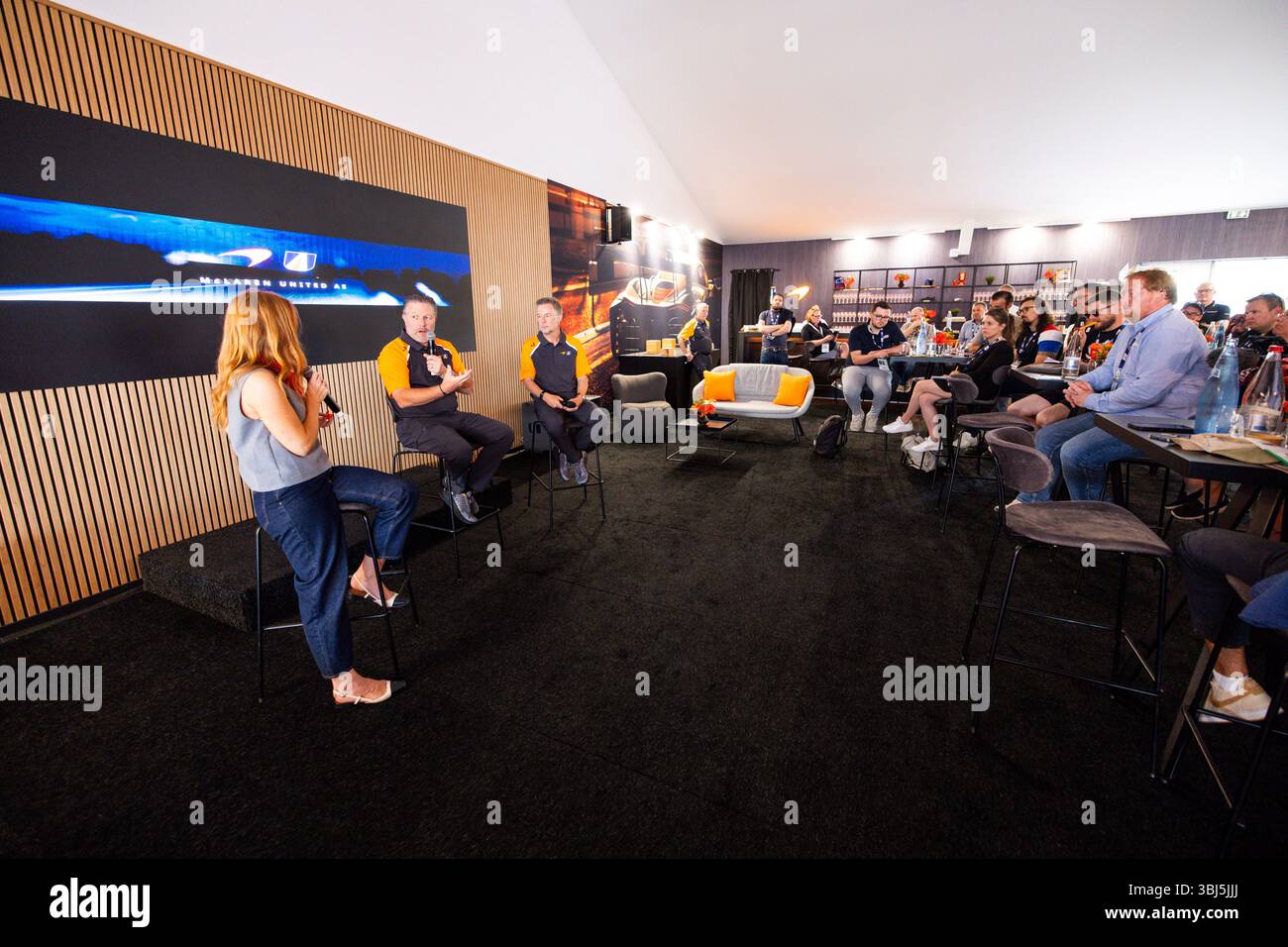 Le Mans, France. 13th June, 2025. BROWN Zak (usa), CEO of McLaren ...