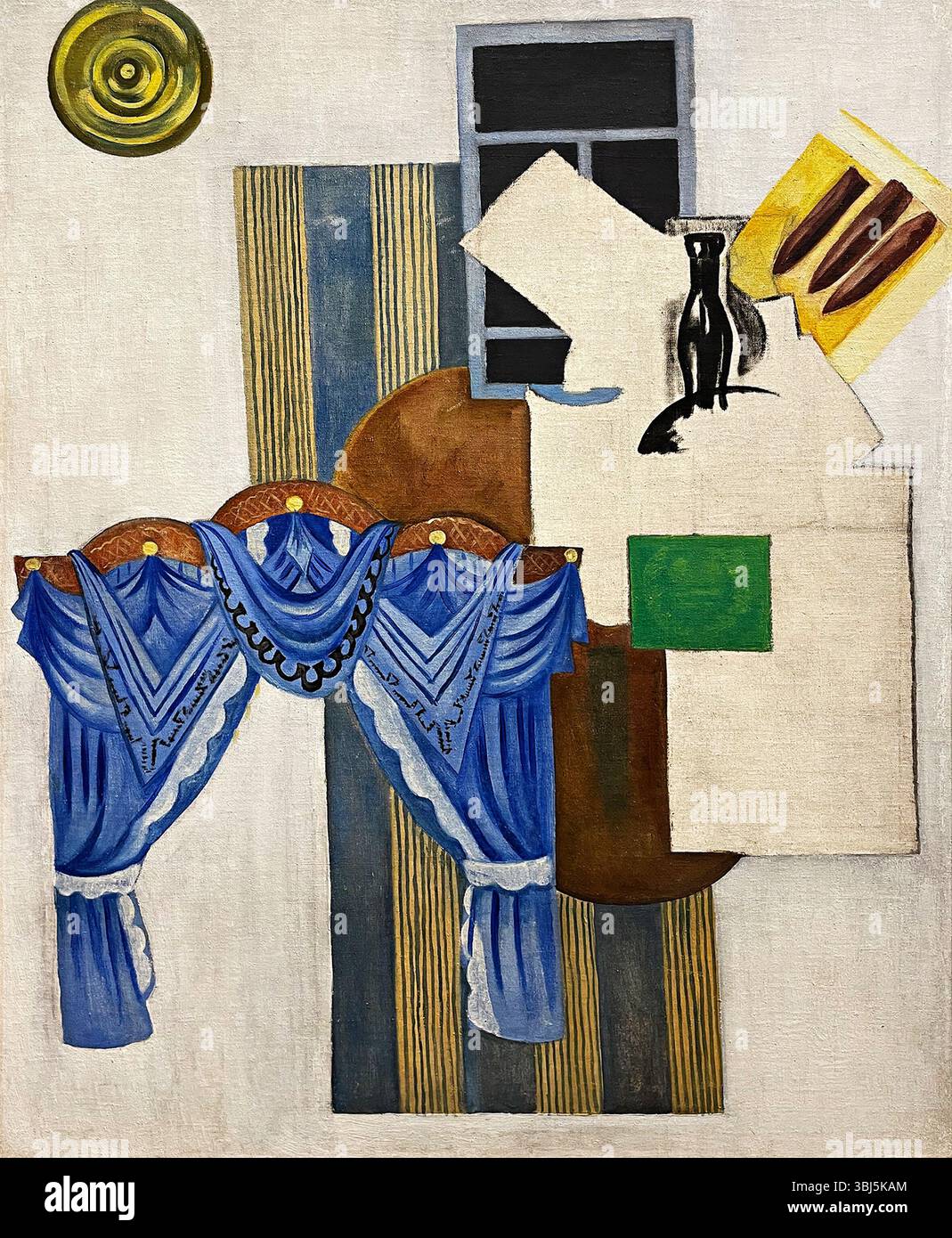 Room (Interior), 1915. Found in the Collection of F. Kovalenko Museum ...
