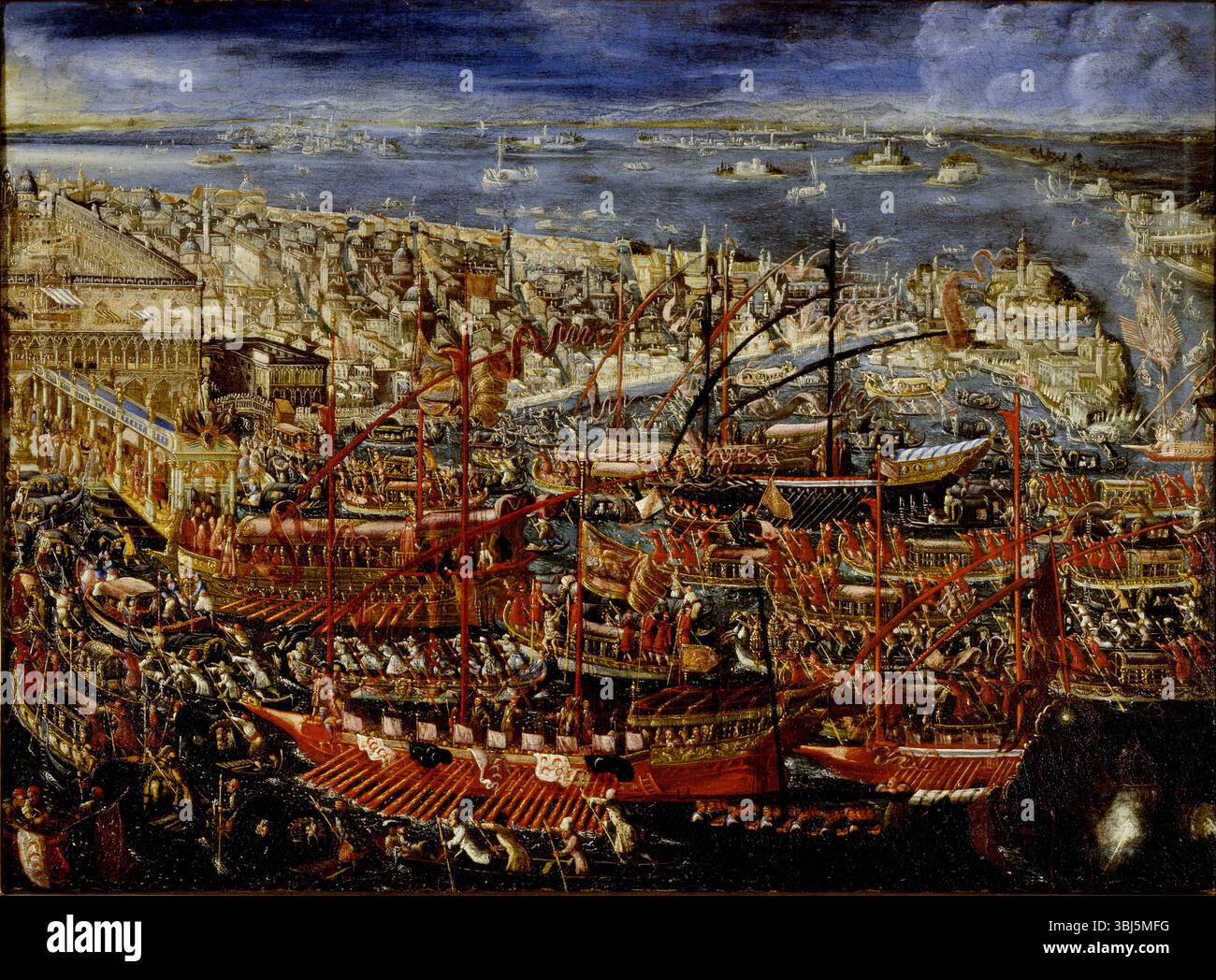 The Triumphant return of Doge Francesco Morosini to Venice, Early 18th ...