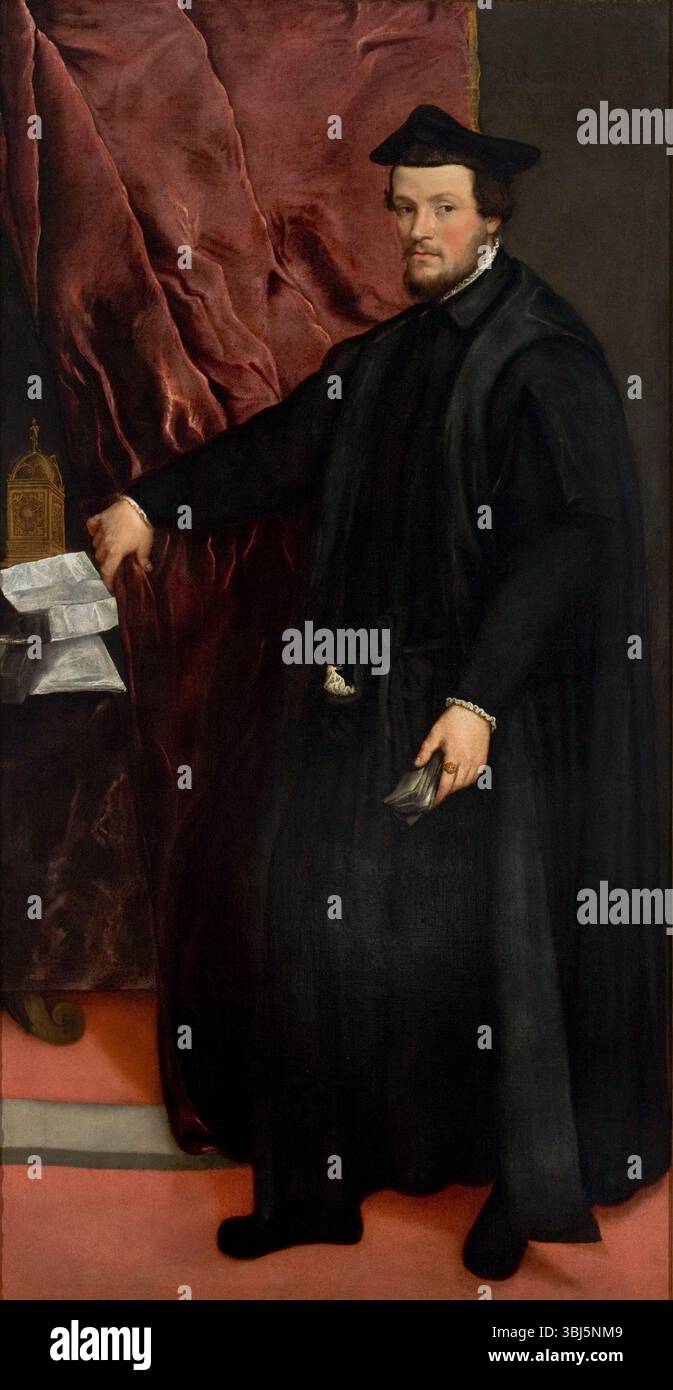 Portrait of Cardinal Cristoforo Madruzzo (1512-1578), 1552. Found in ...