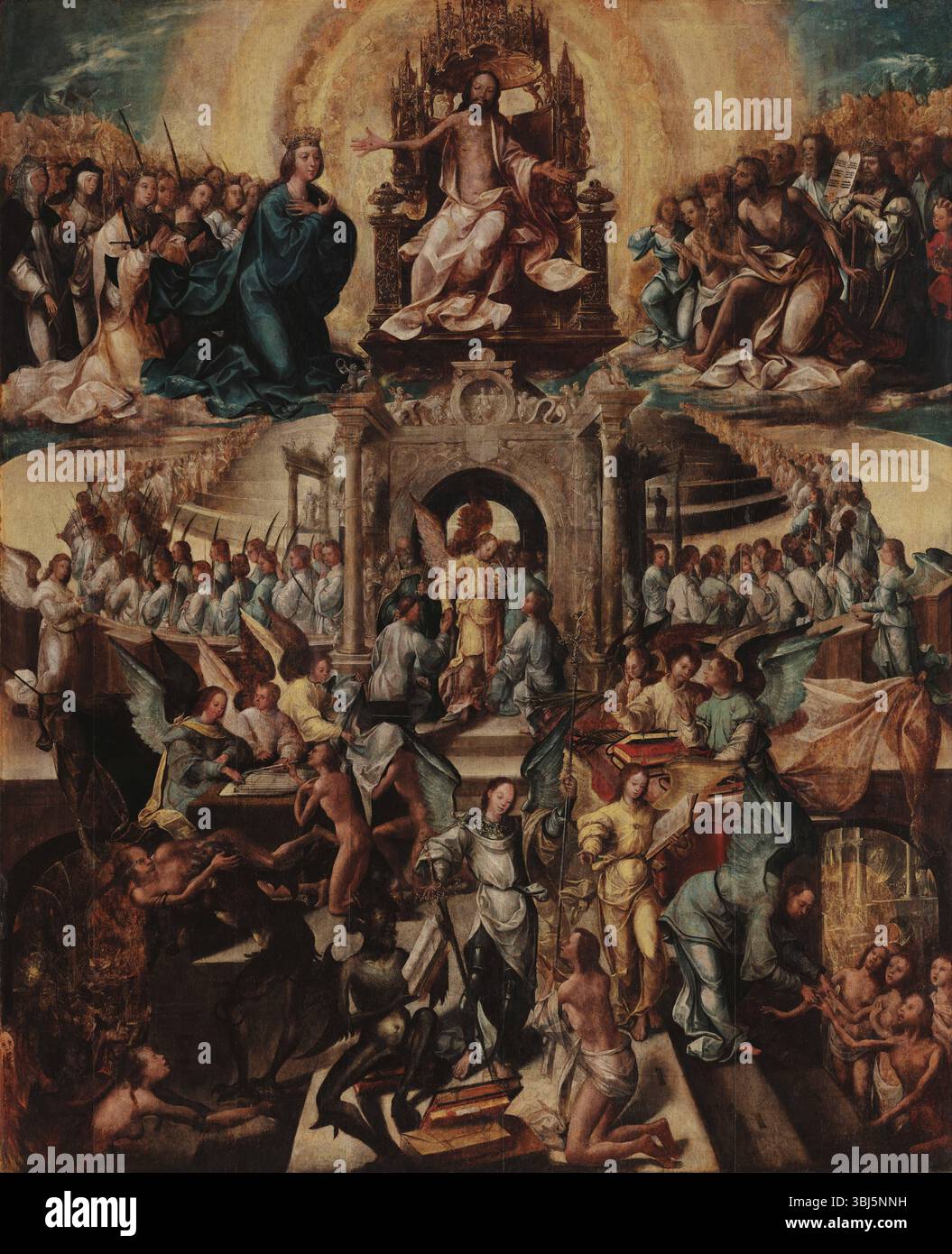 The Last Judgement. Found in the Collection of Museu Nacional de Arte ...