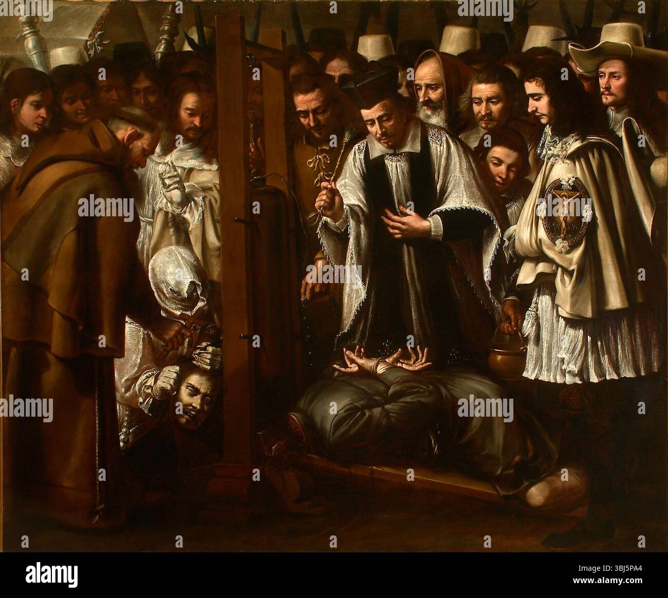 The Brotherhood of of Saint John Beheaded attend the blessing of the ...