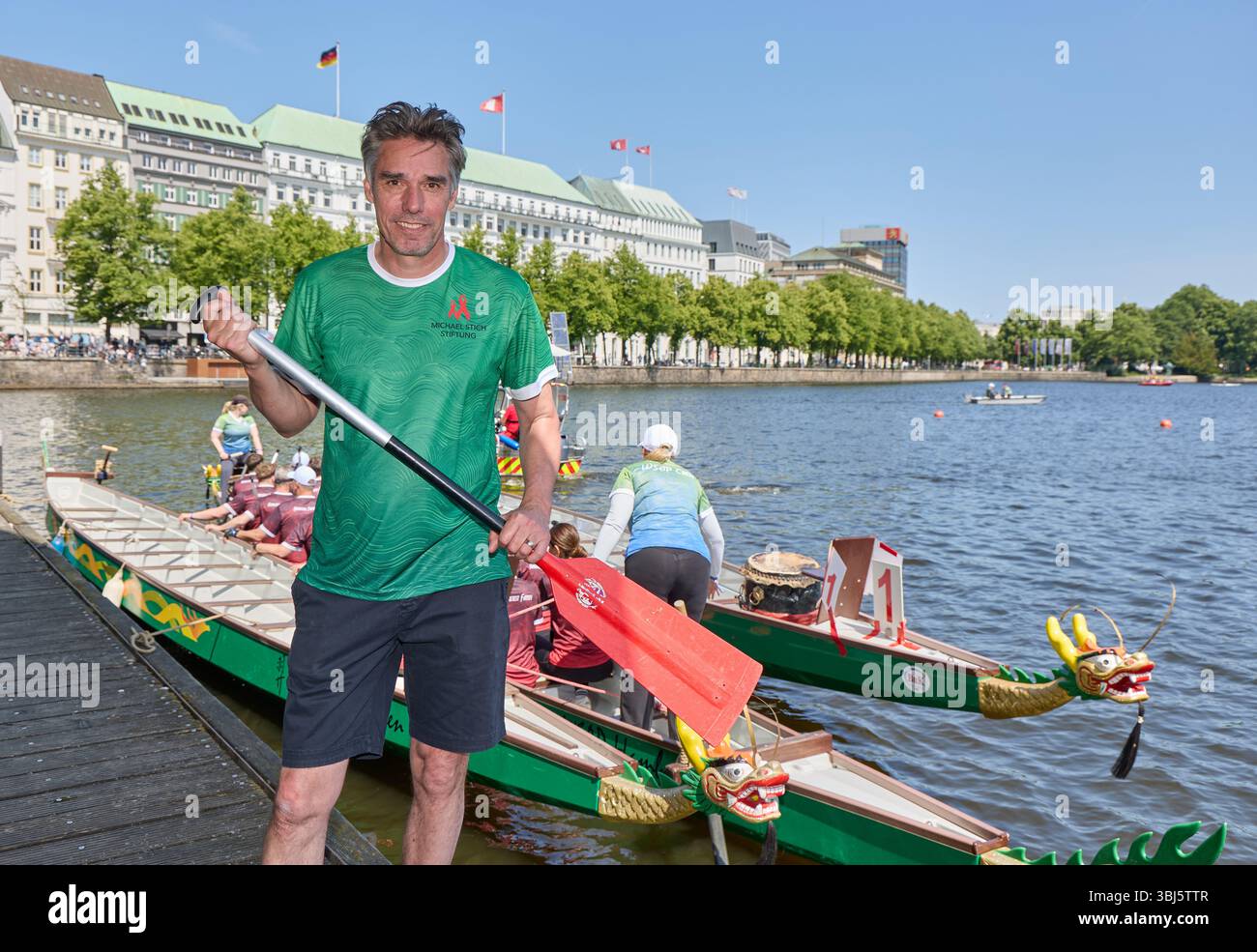 Hamburg, Germany. 13th June, 2025. Michael Stich, Wimbledon and Olympic ...