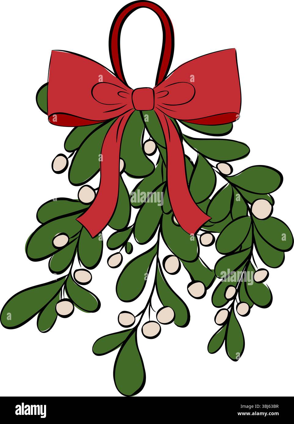 Merry christmas abstract botanical Stock Vector Images - Alamy