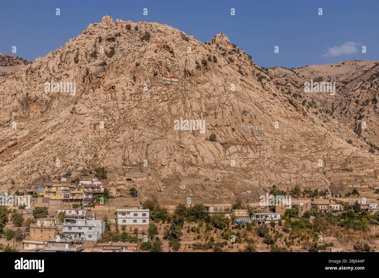 Mountains above Akre town, Kurdistan Region of Iraq Stock Photo - Alamy