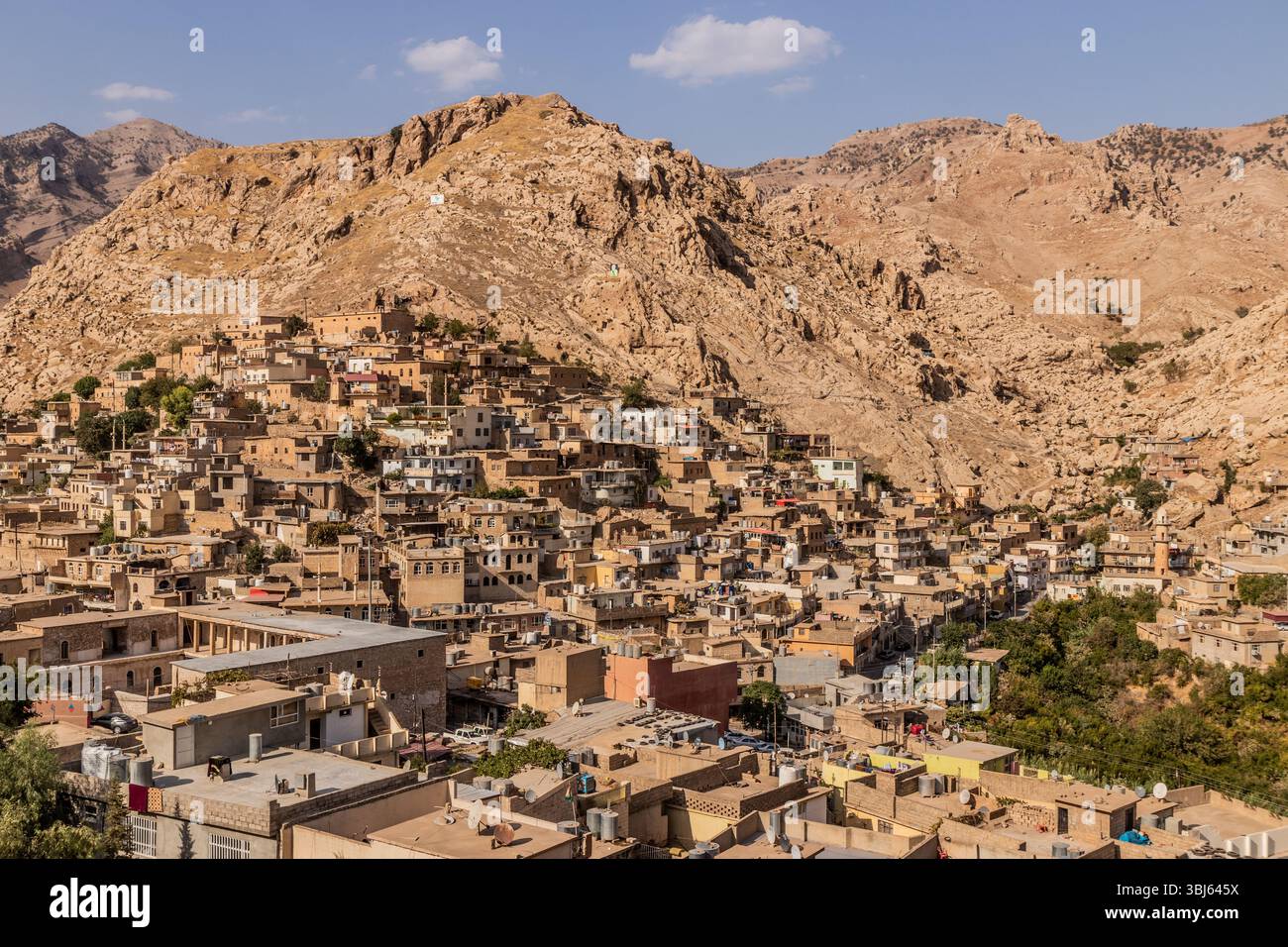 View of Akre town, Kurdistan Region of Iraq Stock Photo - Alamy
