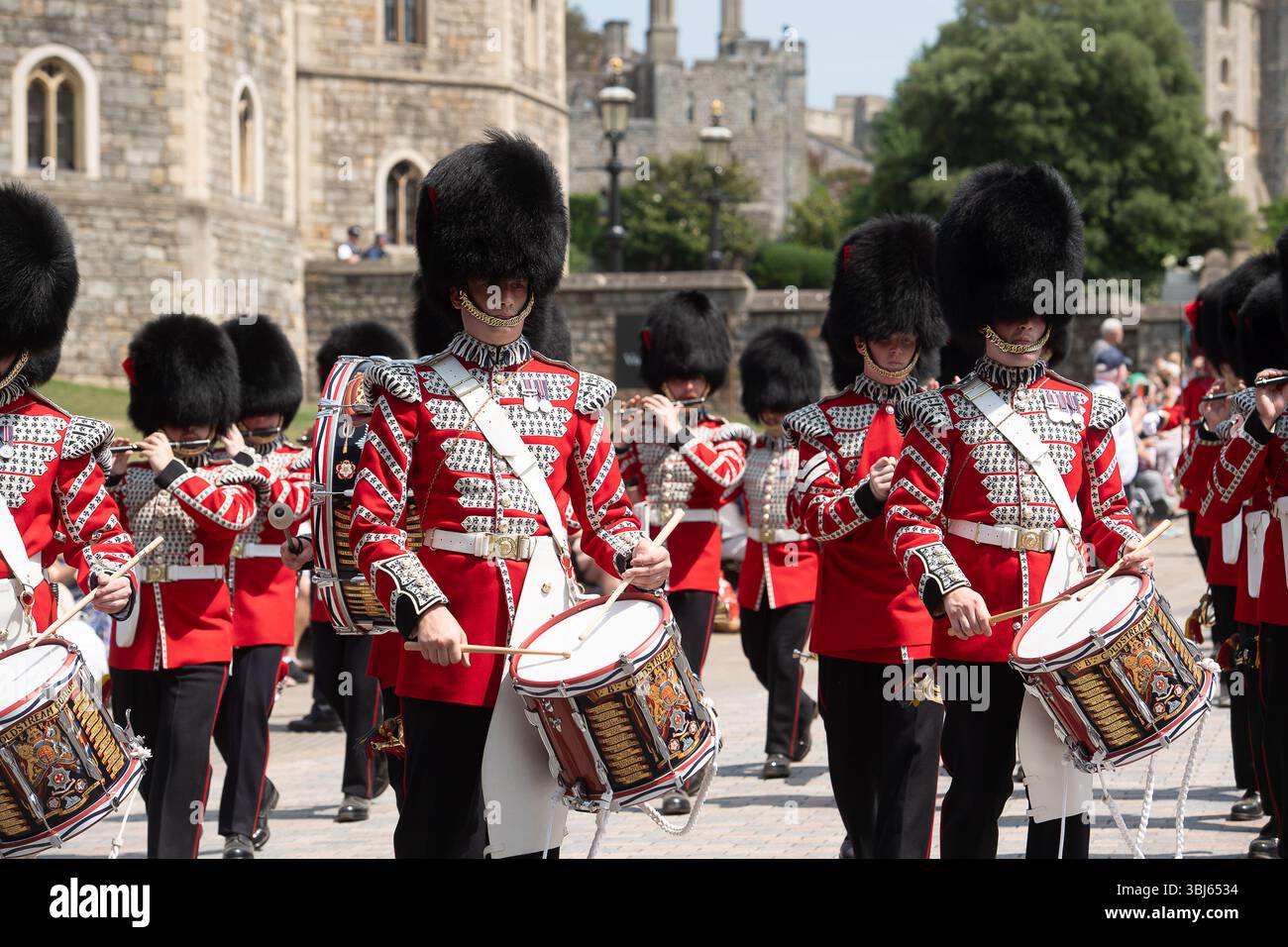 Windsor, Berkshire, UK. 13th June, 2025. Today the 1st Battalion ...