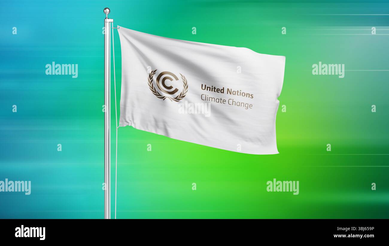 Waving flag cop30 hi-res stock photography and images - Alamy