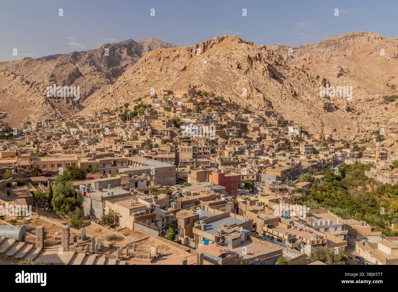 View of Akre town, Kurdistan Region of Iraq Stock Photo - Alamy