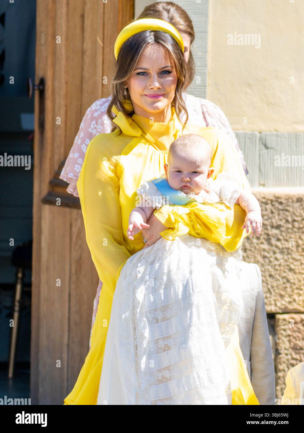Princess Sofia, Princess Ines at the christening of Princess Ines in ...