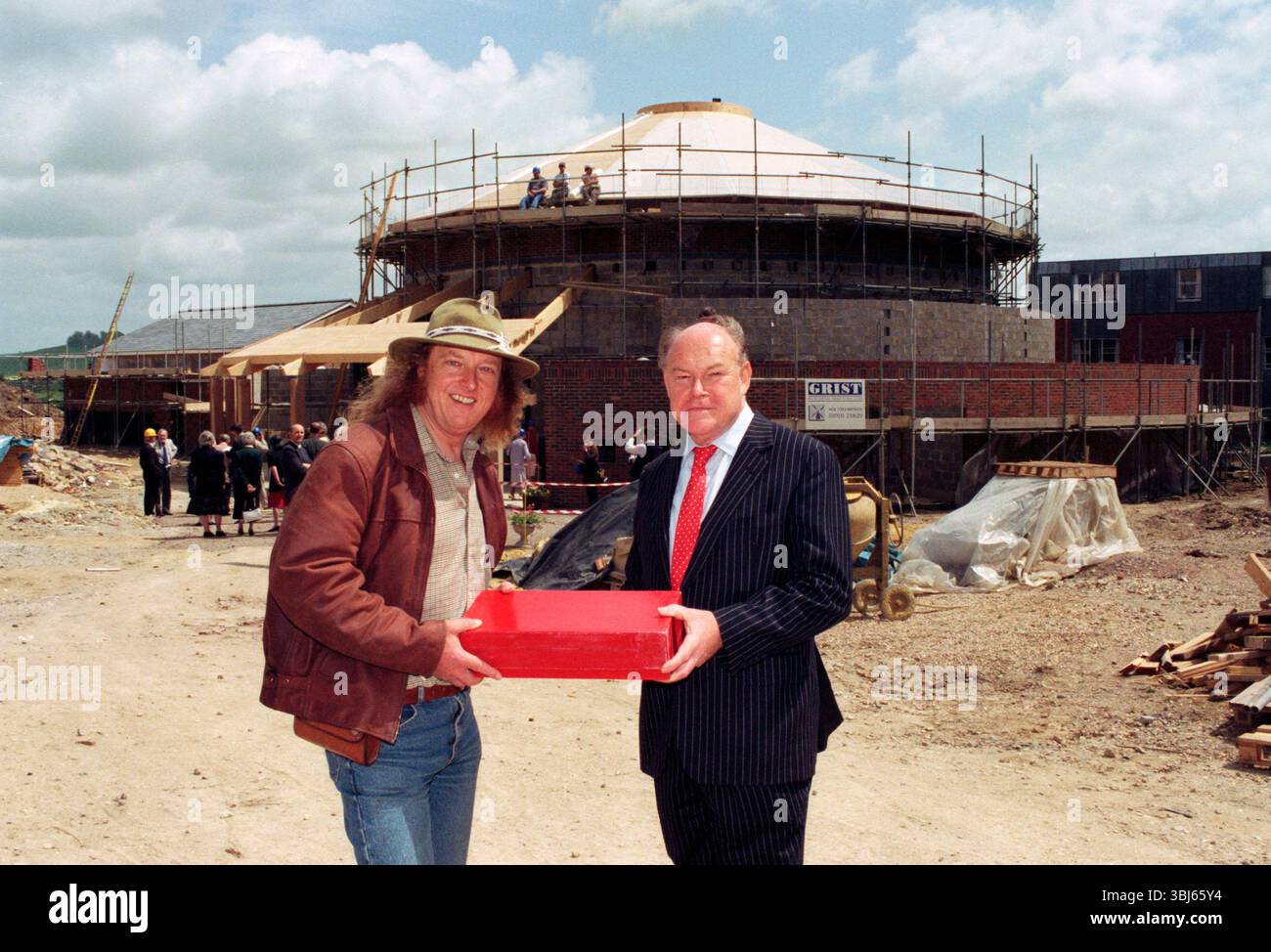 Phil Harding of television's Time Team joined by Actor Timothy West ...