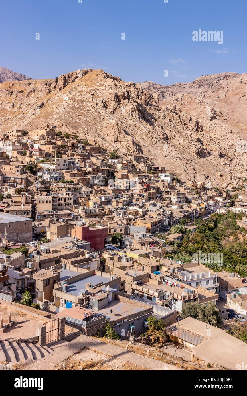 View of Akre town, Kurdistan Region of Iraq Stock Photo - Alamy