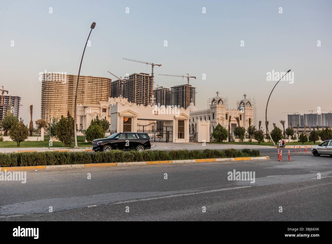 Assyrian church in Erbil (Hawler), Kurdistan Region of Iraq Stock Photo ...